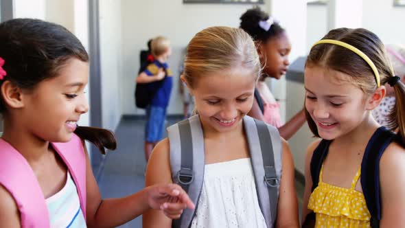 School kids giving high five to each other, Stock Footage | VideoHive