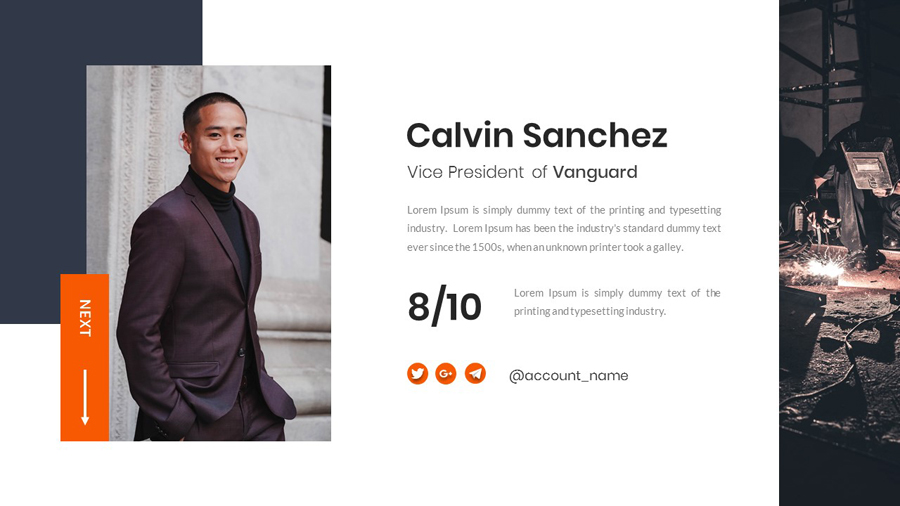 Vanguard - Industrial & Factory Google Slides Template, Presentation ...
