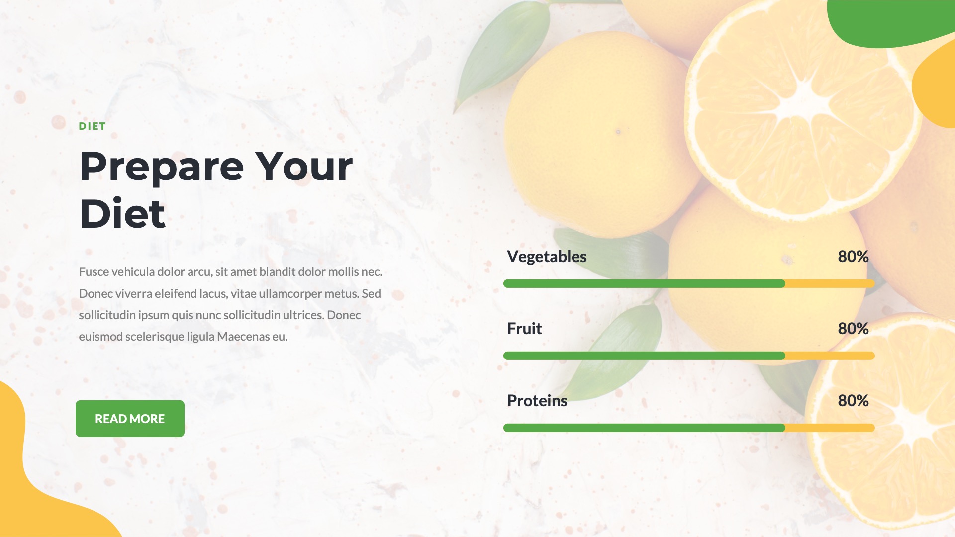 Nutricia - Health Food & Diet Nutrition Google Slides Template ...