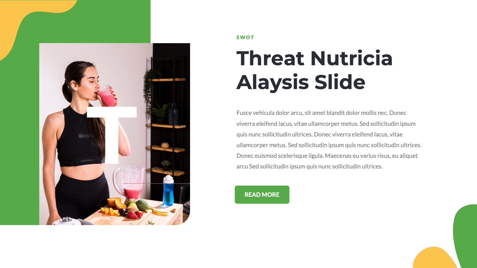 Nutricia - Health Food & Diet Nutrition Google Slides Template ...