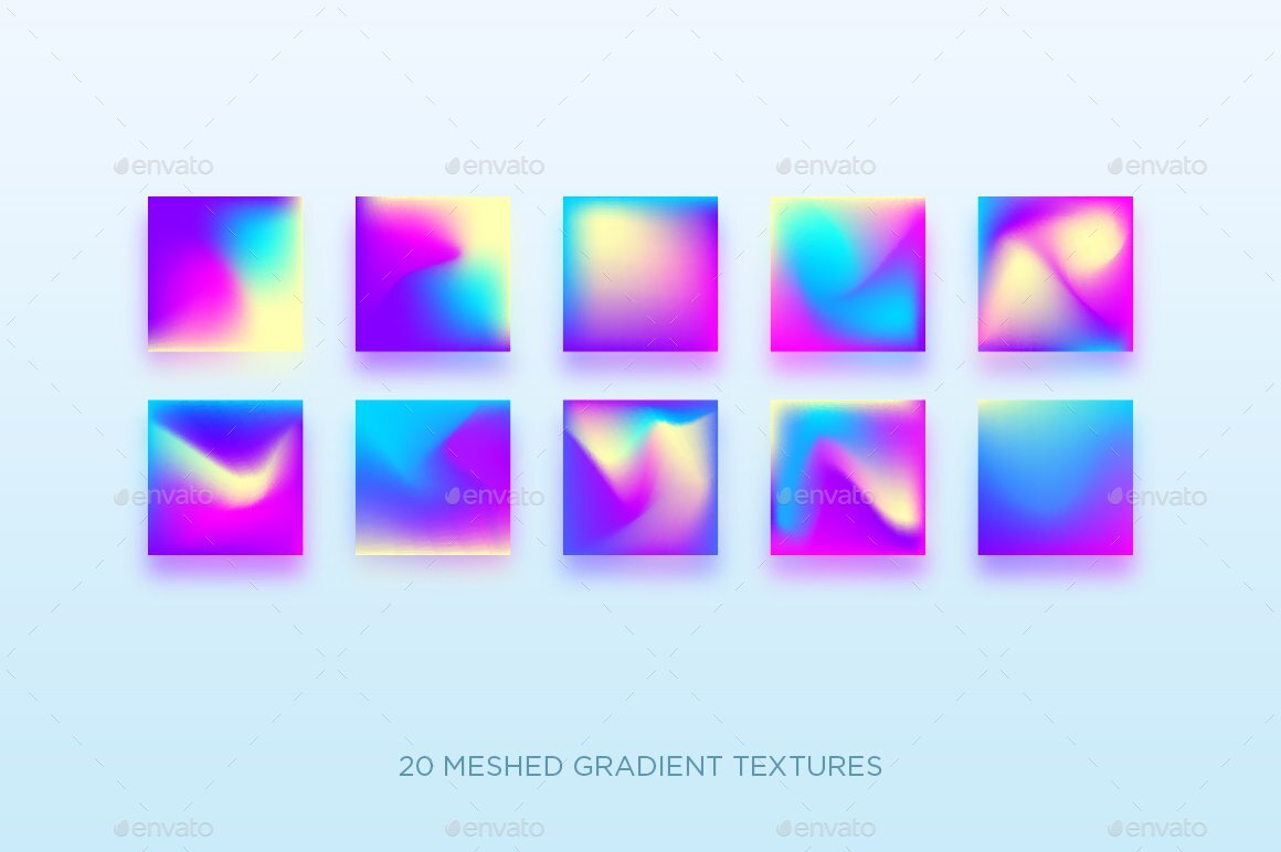 Big Gradient Set, Graphics | GraphicRiver