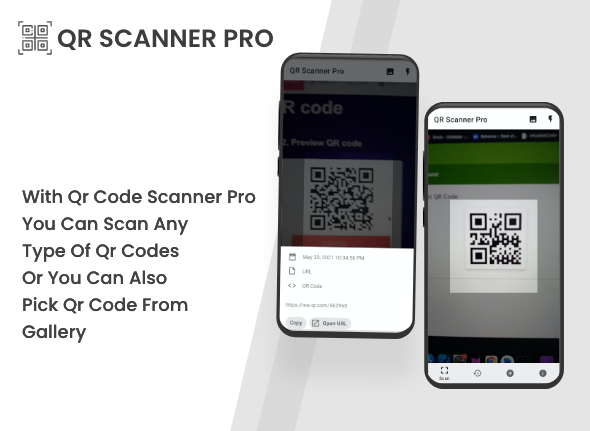 QR Scanner Pro - Admob Ads & Facebook Ads by InfusibleCoderPvtLtd ...