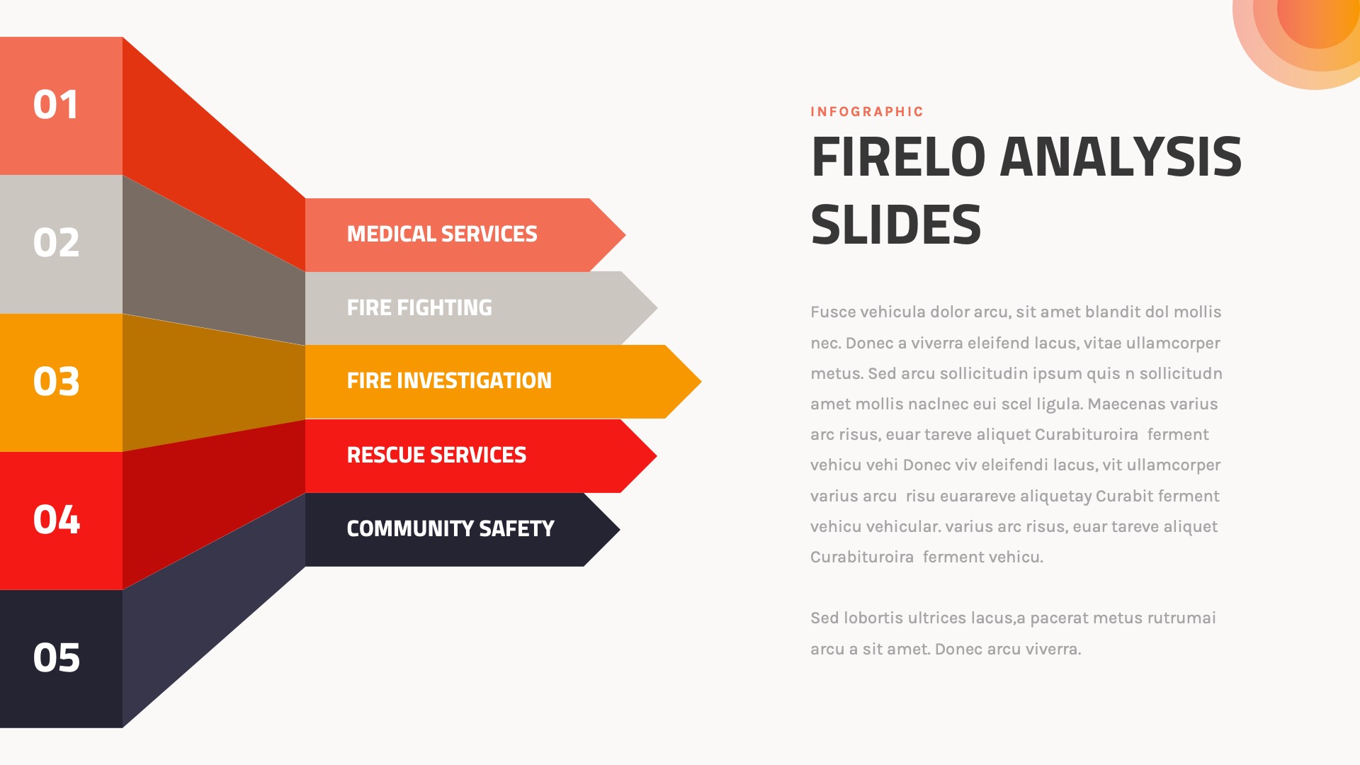 FIRELO - Fire Department Powerpoint Template, Presentation Templates