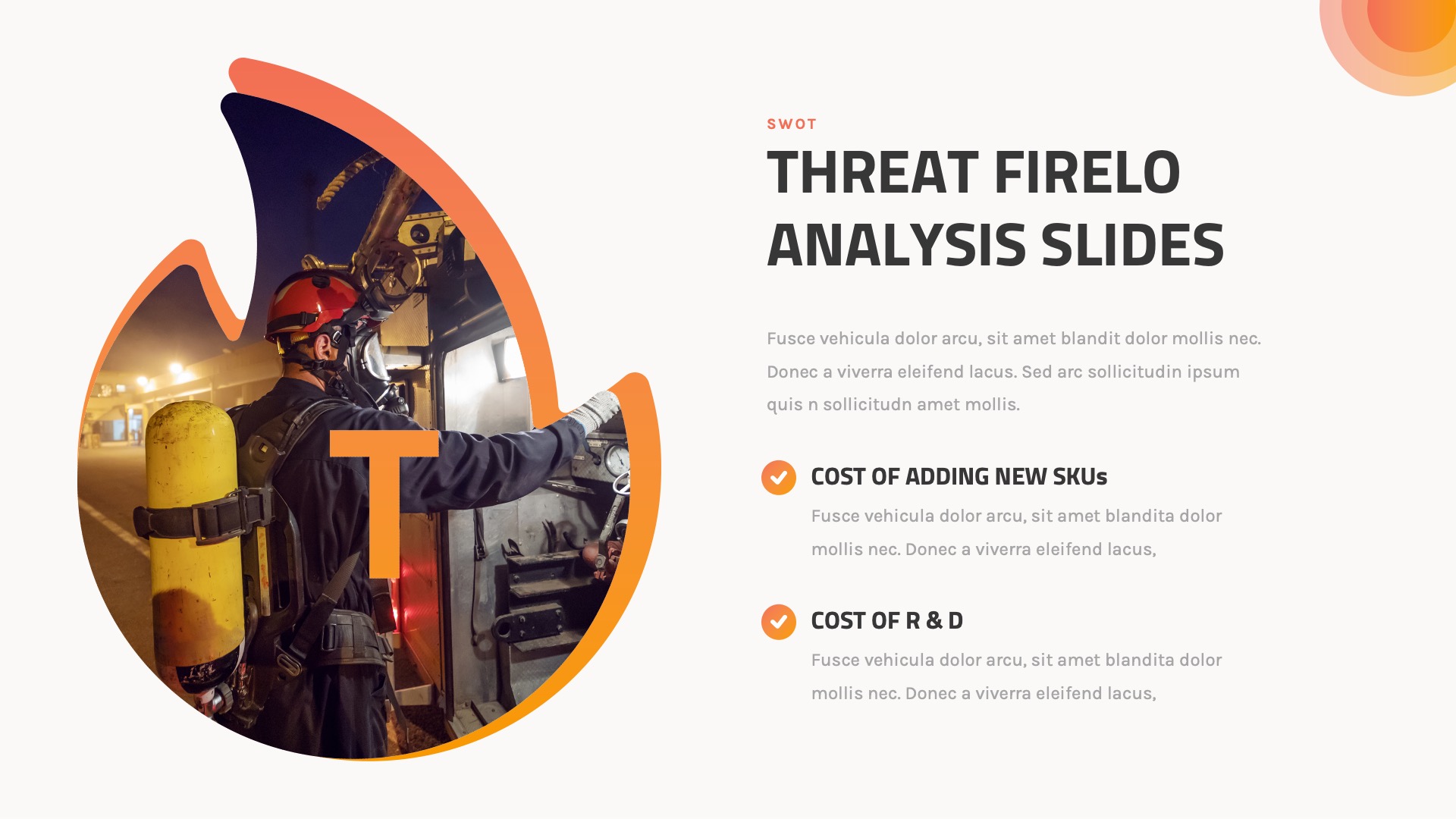 FIRELO - Fire Department Powerpoint Template, Presentation Templates