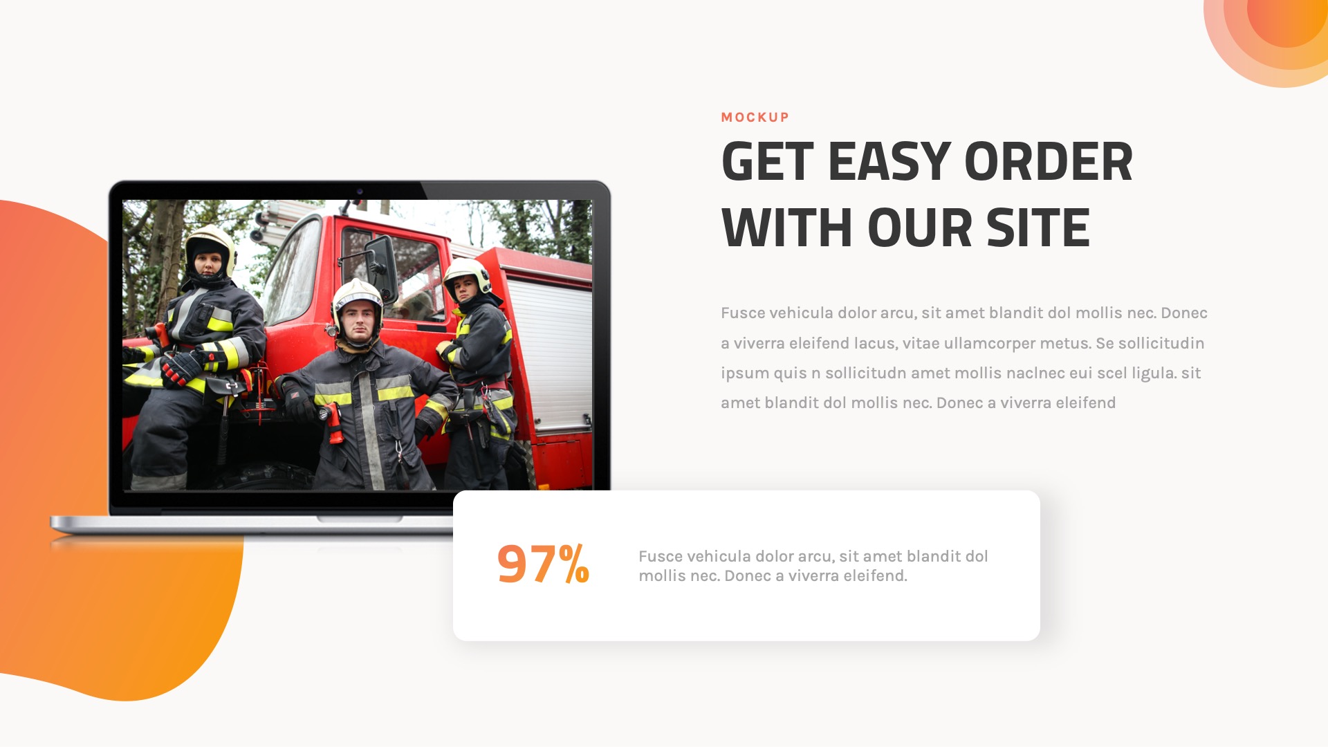 FIRELO - Fire Department Powerpoint Template, Presentation Templates