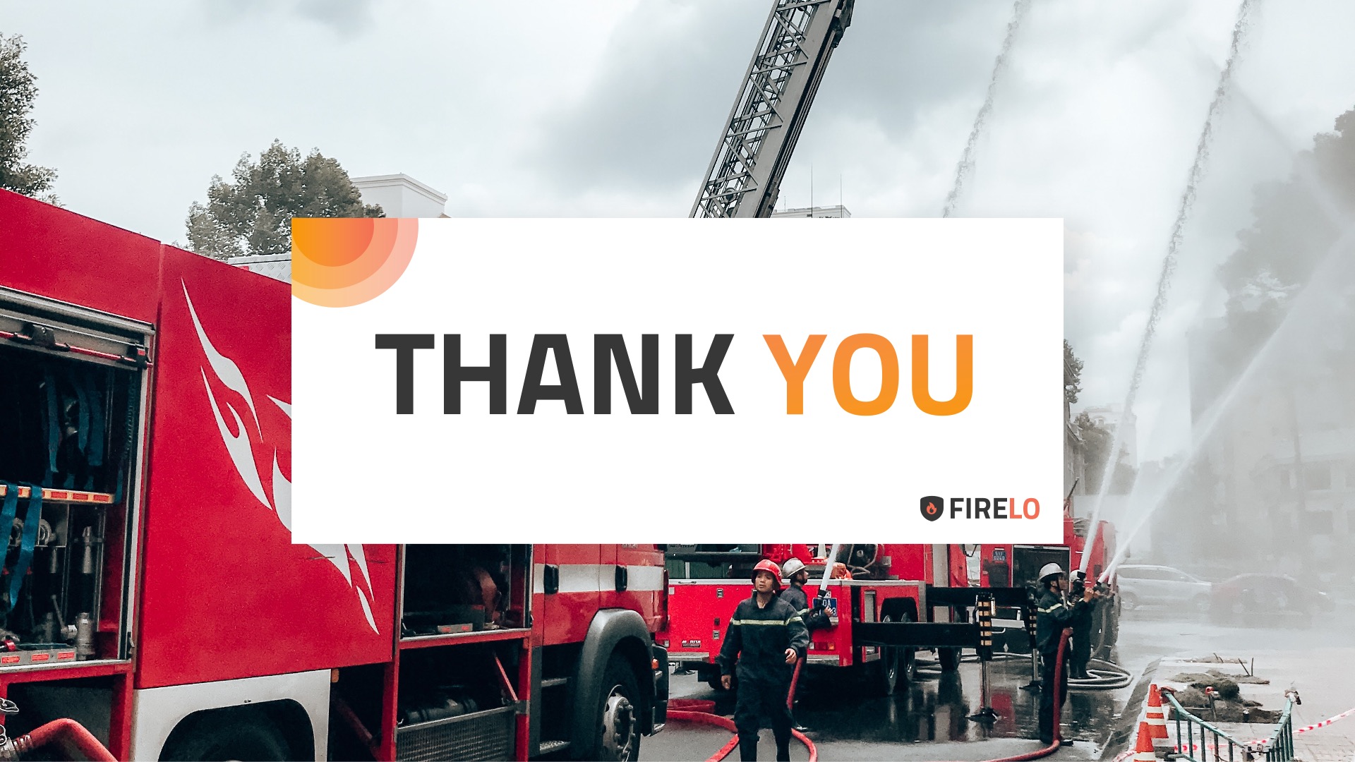 FIRELO - Fire Department Powerpoint Template, Presentation Templates