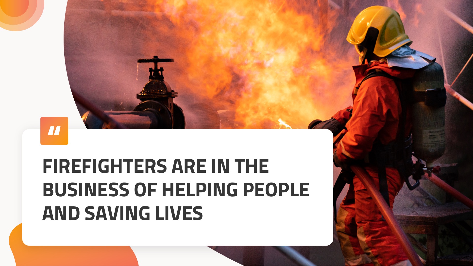 FIRELO - Fire Department Powerpoint Template, Presentation Templates