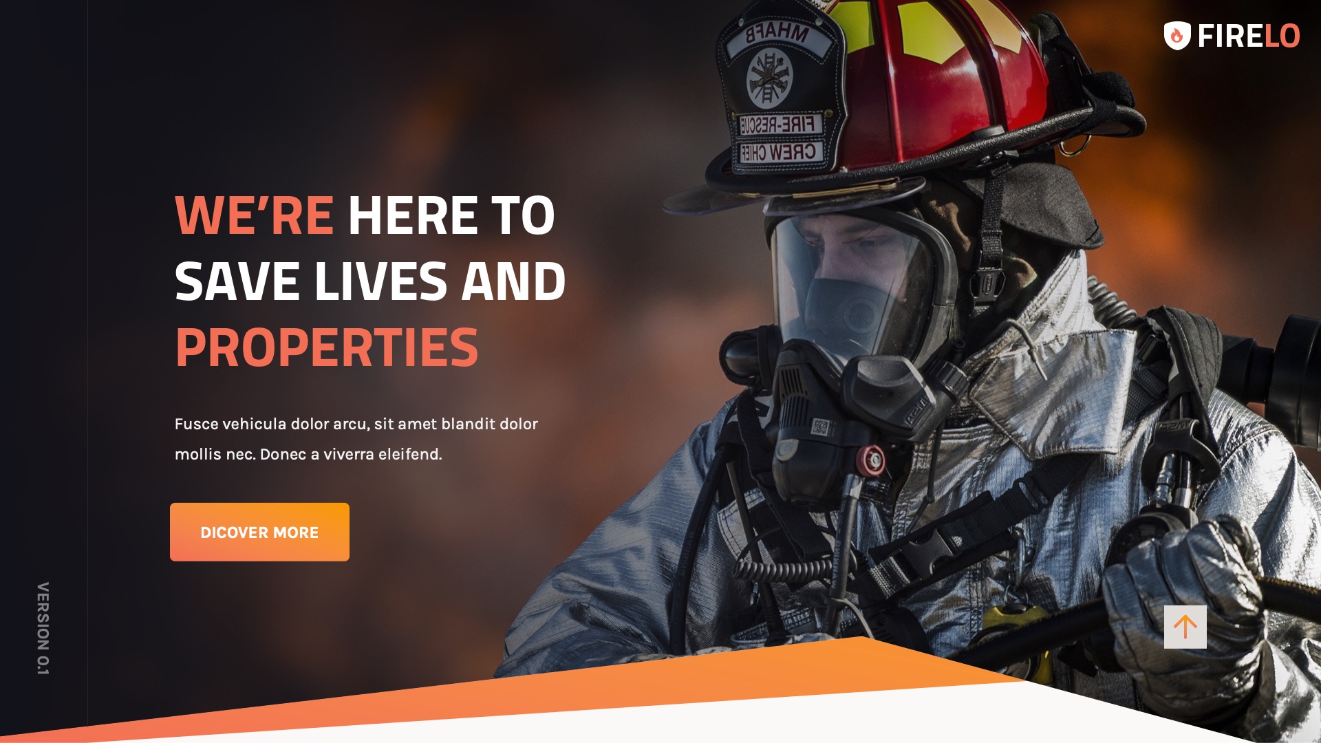 FIRELO - Fire Department Google Slides Template, Presentation Templates