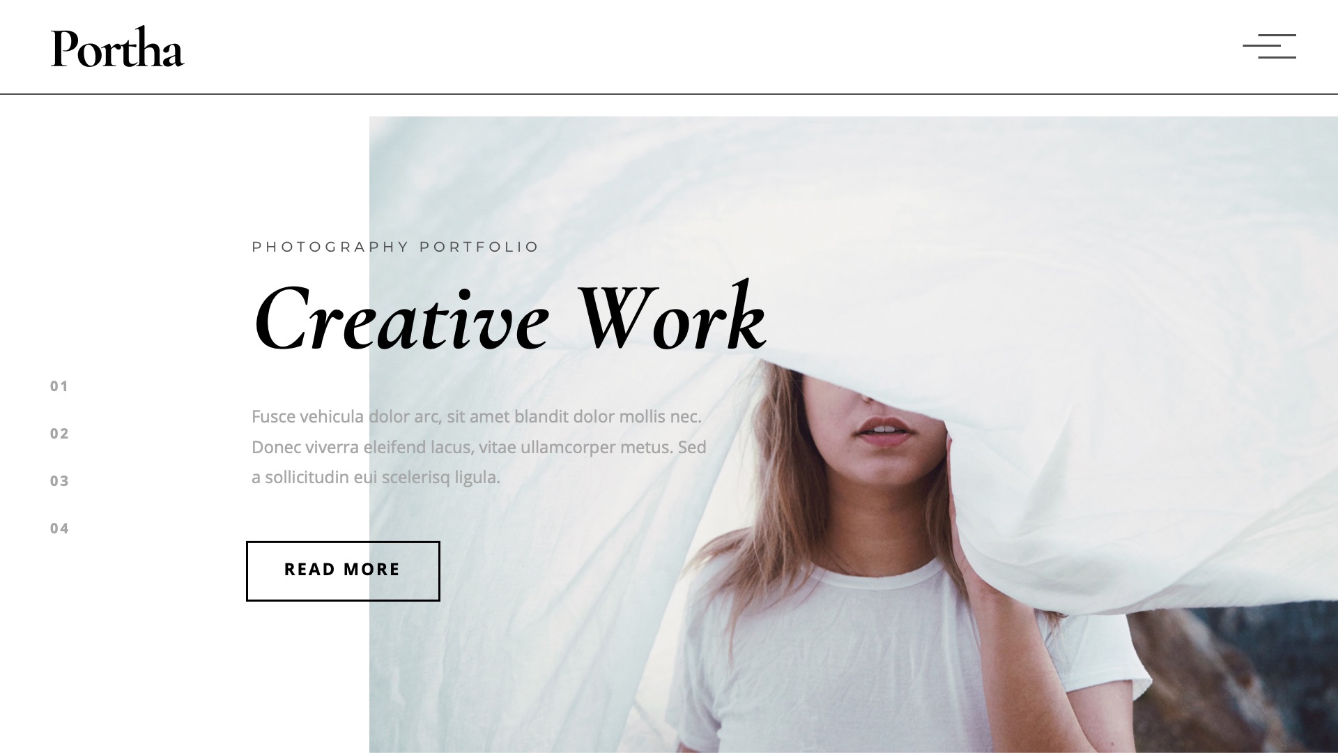 Portha - Photography Portfolio Google Slides Template, Presentation ...