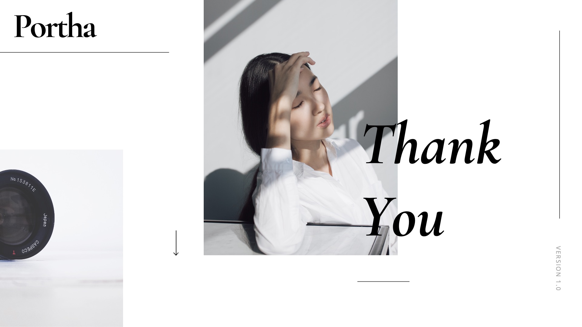 Portha - Photography Portfolio Google Slides Template, Presentation ...