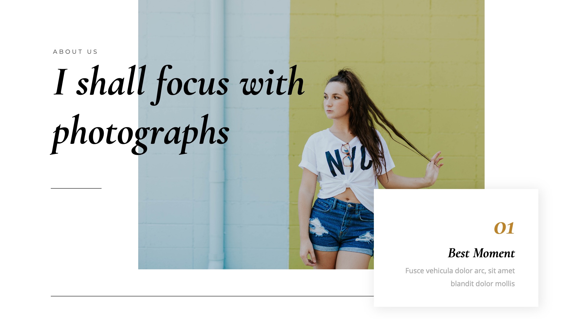 Portha - Photography Portfolio Google Slides Template, Presentation ...