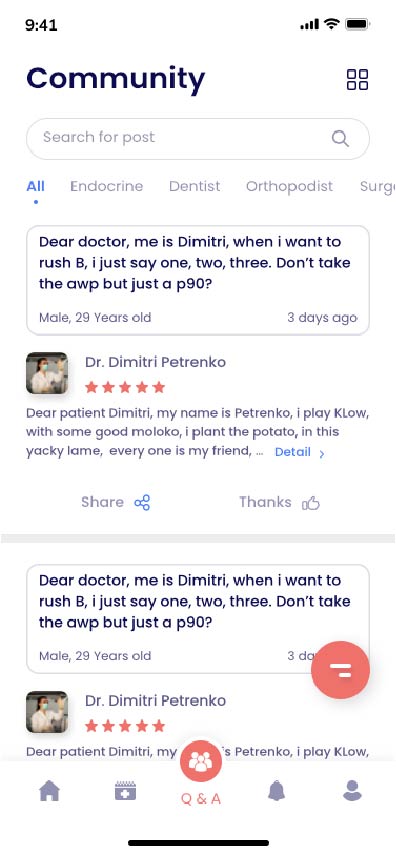 Medical Telemedicine Flutter App UIKIT by qboxus | CodeCanyon