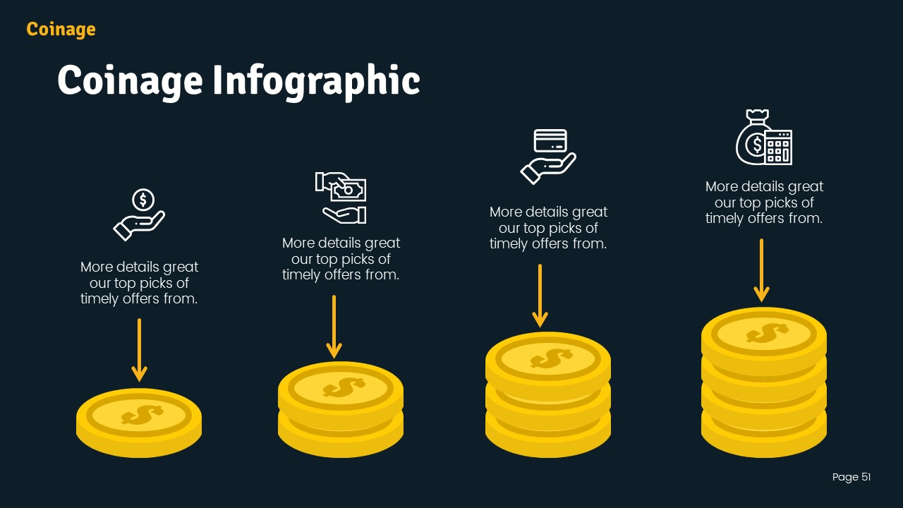Coinage Finance Presentation Template, Presentation Templates ...