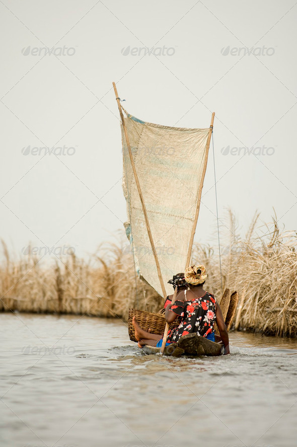 African women on a boat Stock Photo by Lifeonwhite | PhotoDune