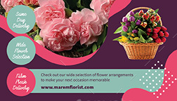 Florist Business Card Template, Print Templates | GraphicRiver