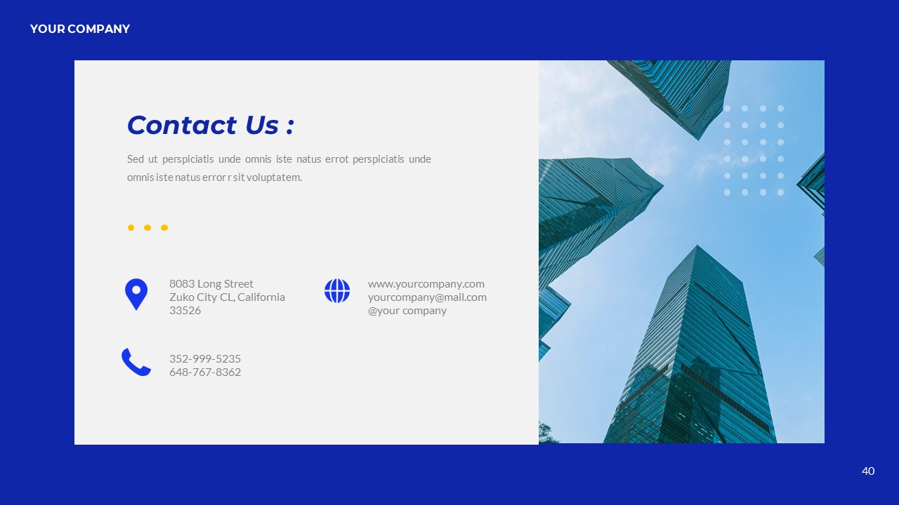 Central - Multipurpose Business Presentation Powerpoint Template ...