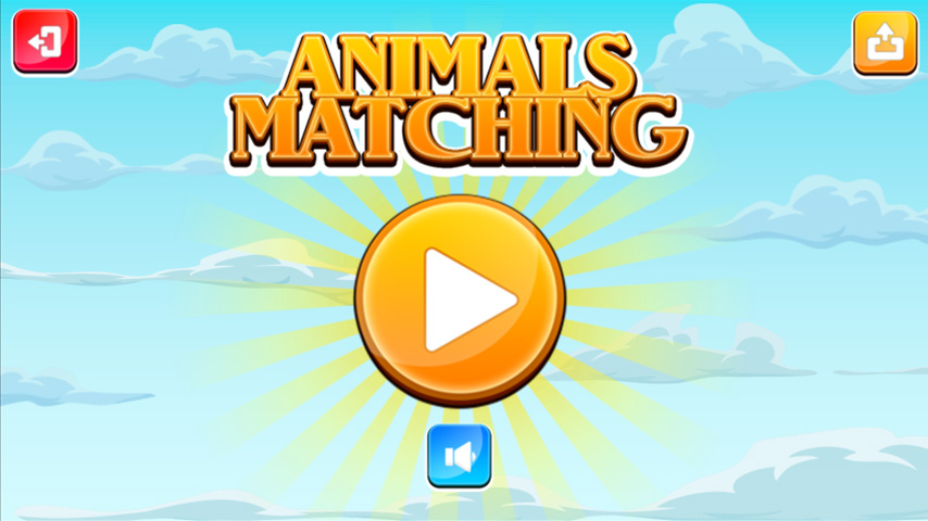 Animals Matching Game (Construct 3 | C3P | HTML5) Customizable and All ...