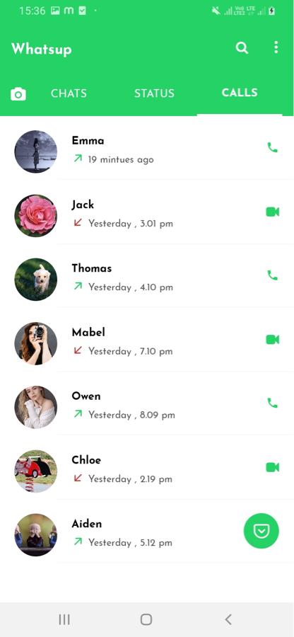 WhatsUp React Native Theme/Template by reactnativeapp4u | CodeCanyon