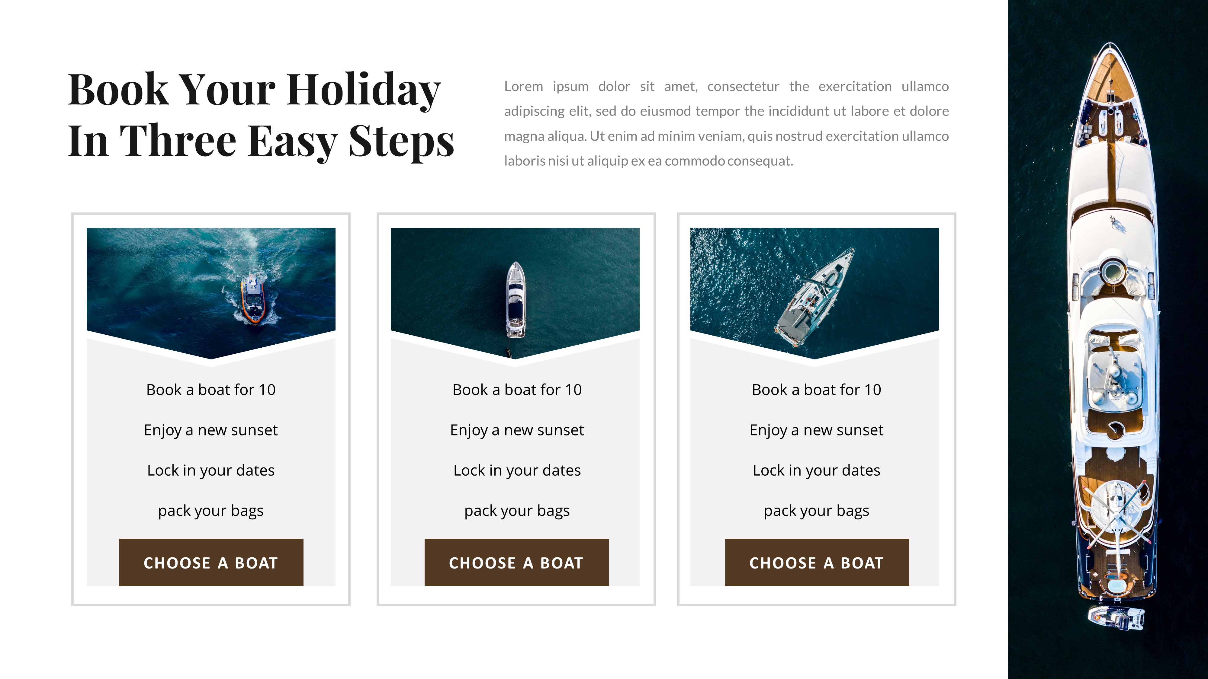 Yaster- Boat Charter Google Slides, Presentation Templates | GraphicRiver