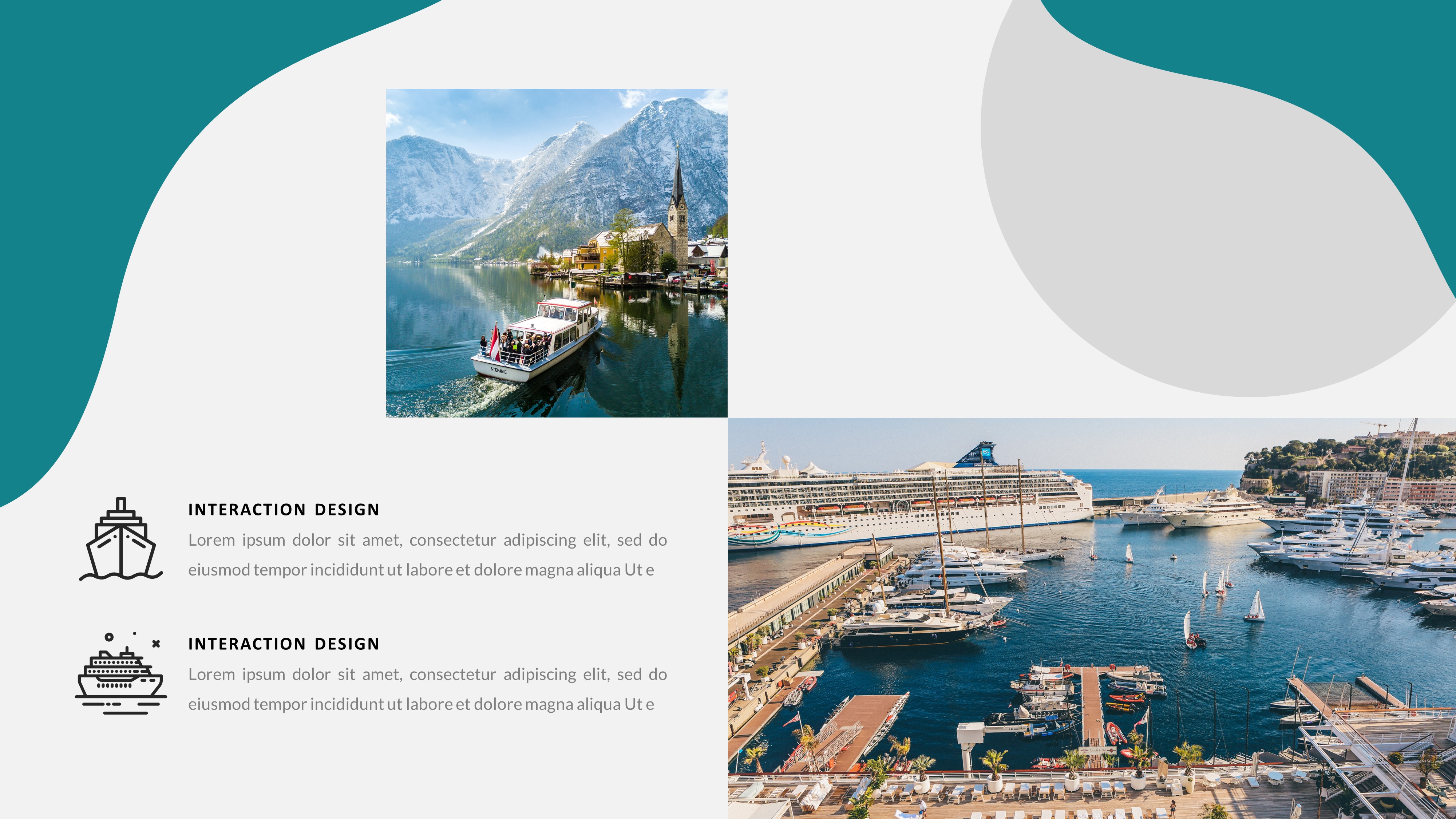 Yaster Boat Charter Presentation PowerPoint Template, Presentation ...