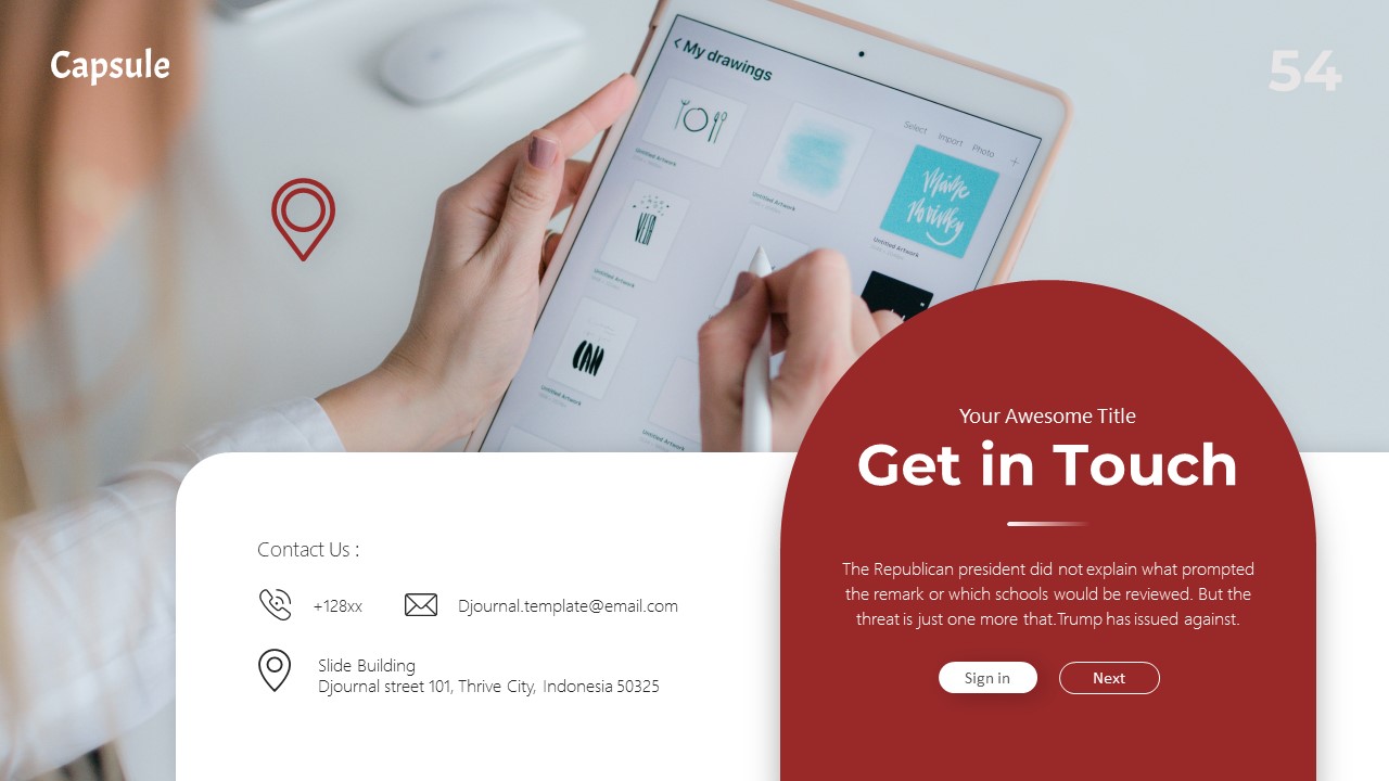 Capsule Medical Presentation Template, Presentation Templates ...