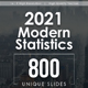 2021 Modern Statistics Powerpoint Templates Bundle, Presentation Templates
