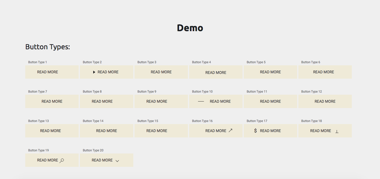 Wp Animated Buttons Wpbakery Button Addon By Webtrendy Codecanyon