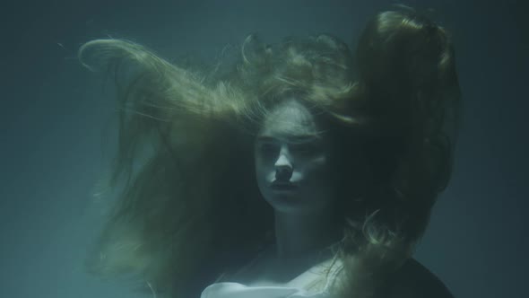 Falling Blue Matrix Code by studiodav | VideoHive