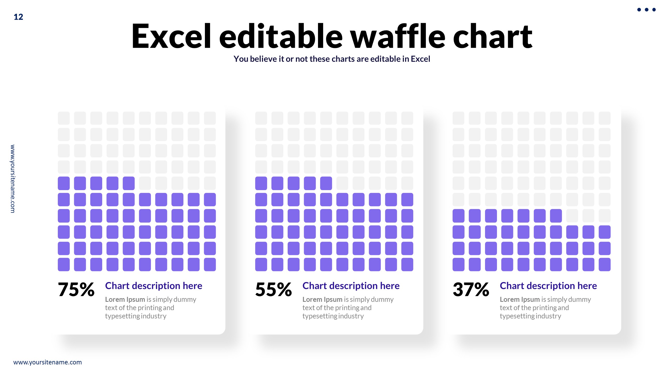 Editable Data Charts Powerpoint Template, Presentation Templates ...