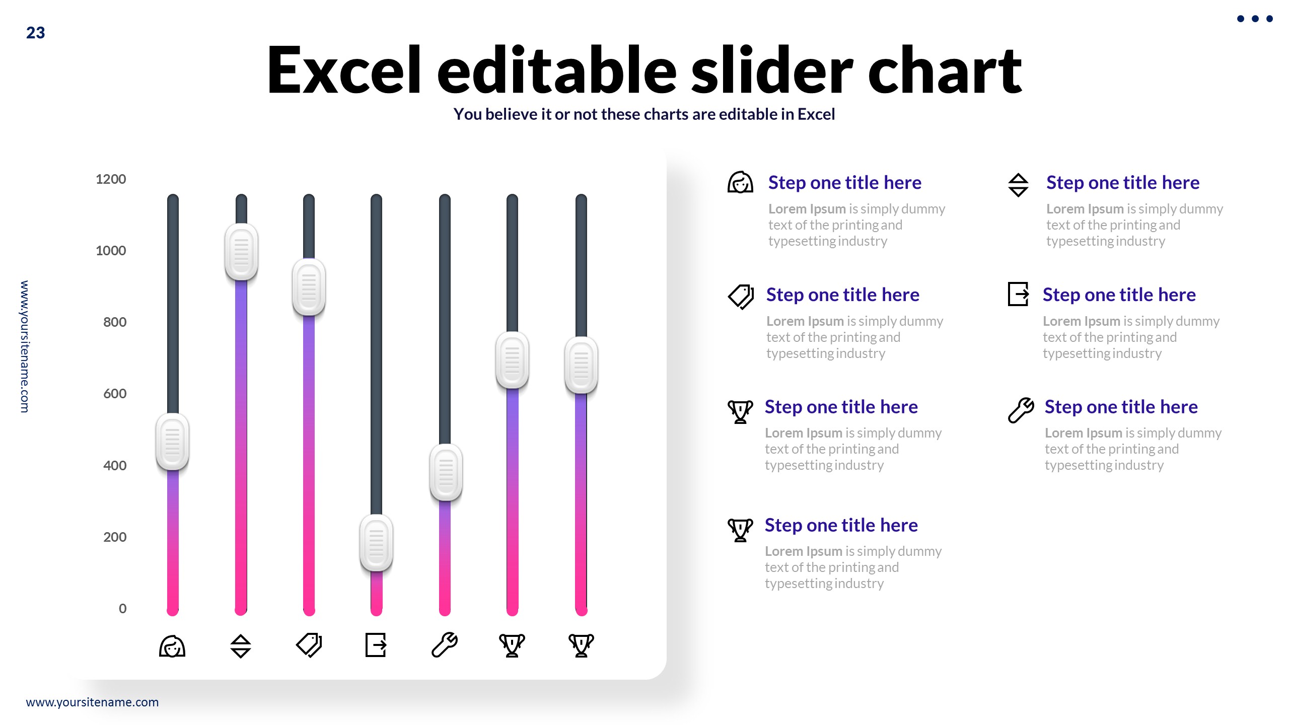 Editable Data Charts Powerpoint Template, Presentation Templates ...