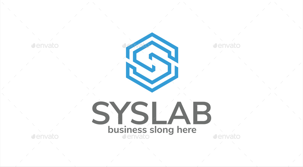 S Letter Logo Syslab, Logo Templates | GraphicRiver