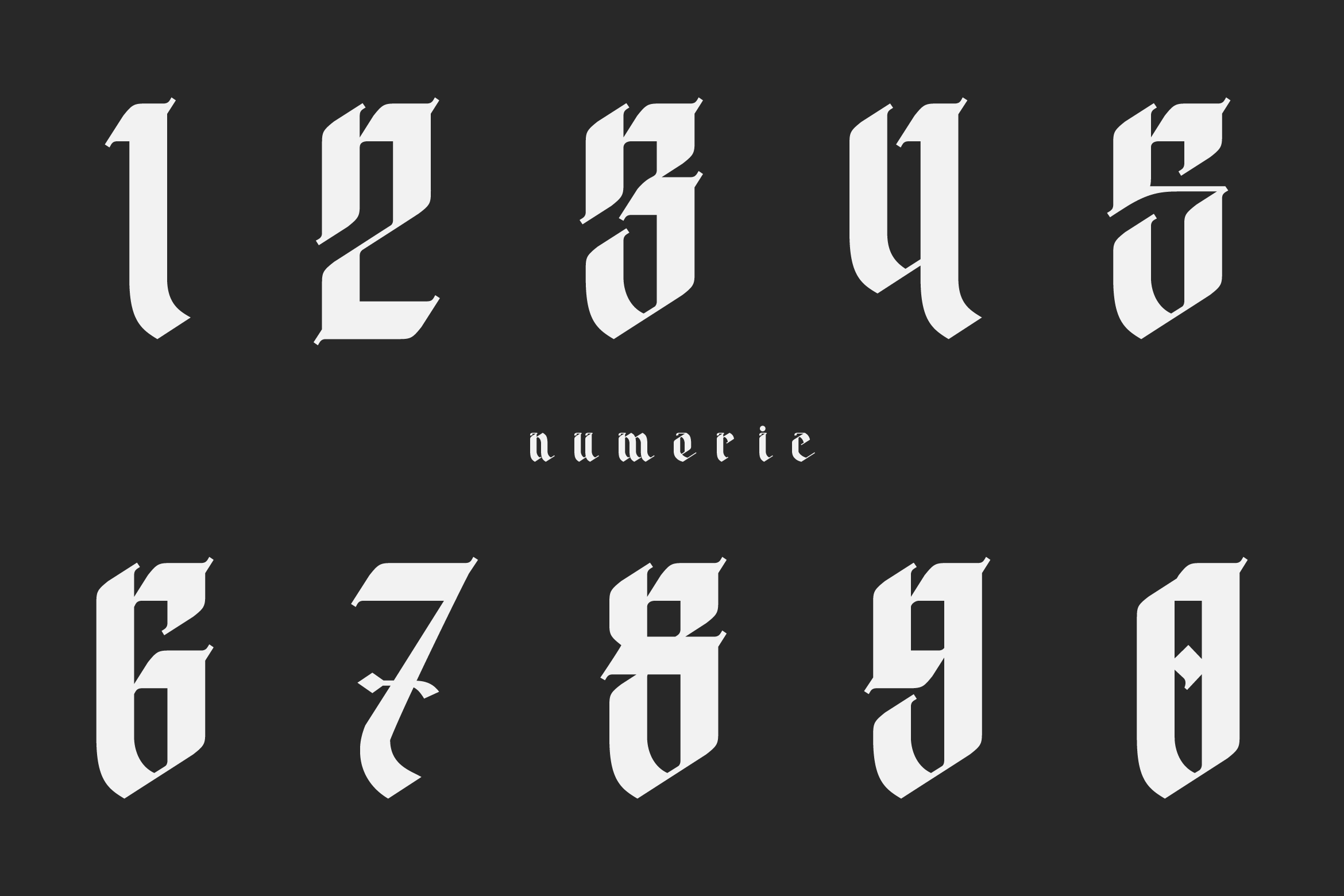 Modern Blackletter Font, Fonts | GraphicRiver