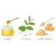 Cartoon Natural Sweeteners, Vectors | GraphicRiver