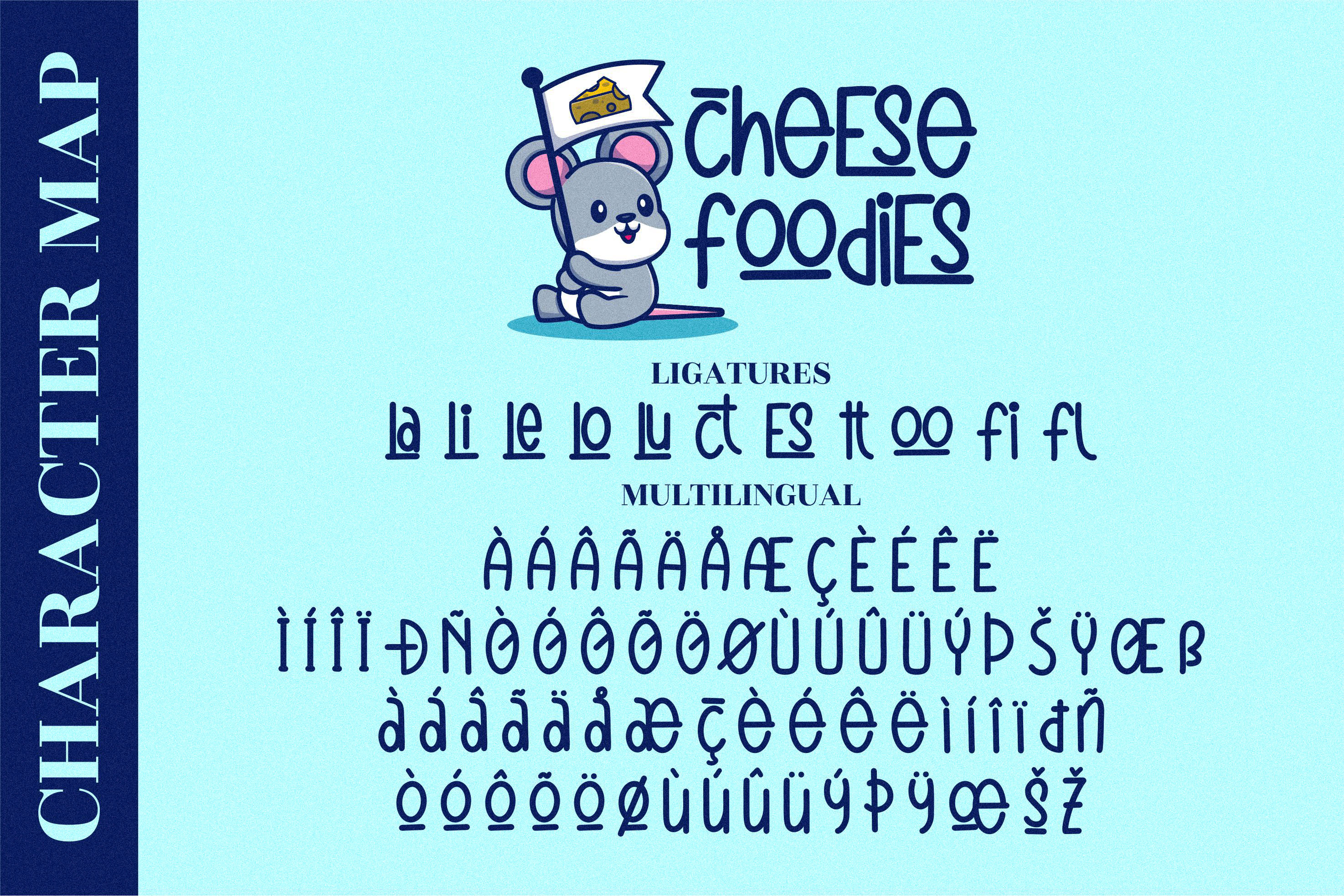 Cheese Foodies, Fonts | GraphicRiver