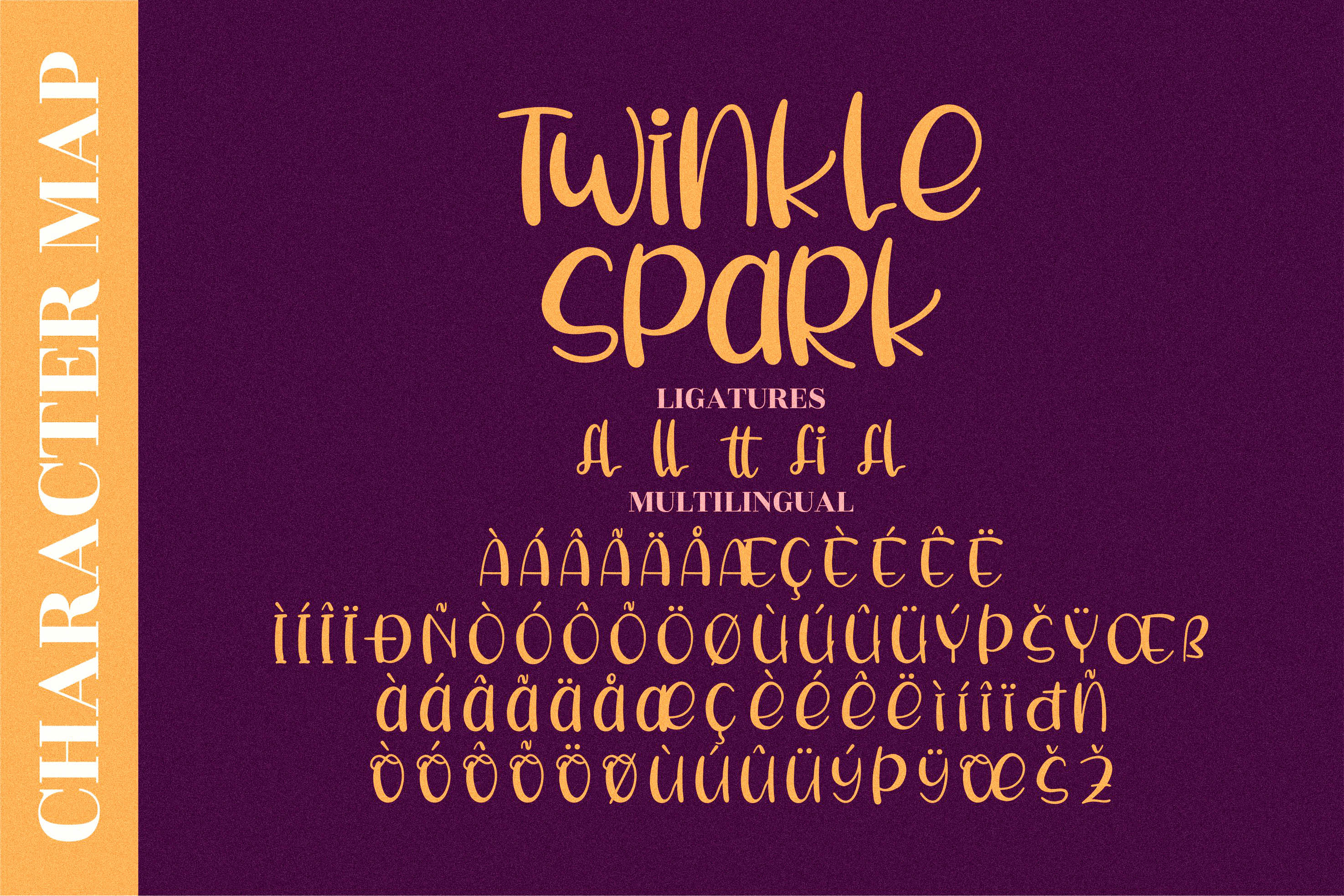 Twinkle Spark, Fonts | GraphicRiver