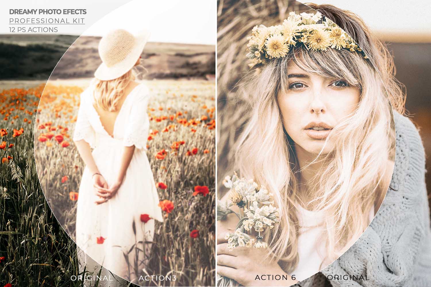 Dreamy Photo Effects - 12 Photoshop Action, Add-ons | GraphicRiver