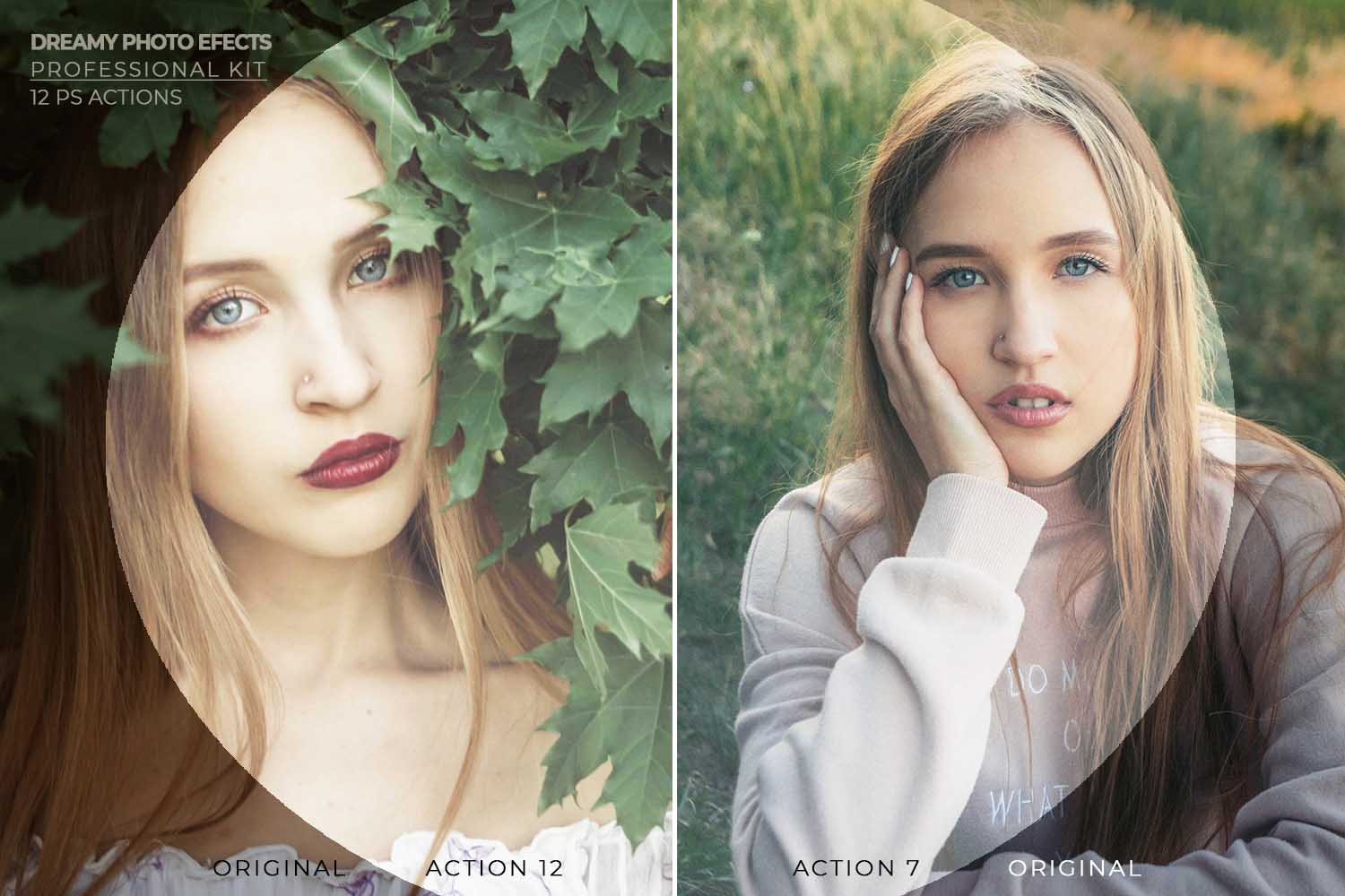 Dreamy Photo Effects - 12 Photoshop Action, Add-ons | GraphicRiver