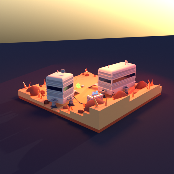 Space base by adrianpsz | 3DOcean