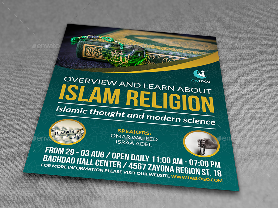 Islamic Advertising Bundle, Print Templates | GraphicRiver