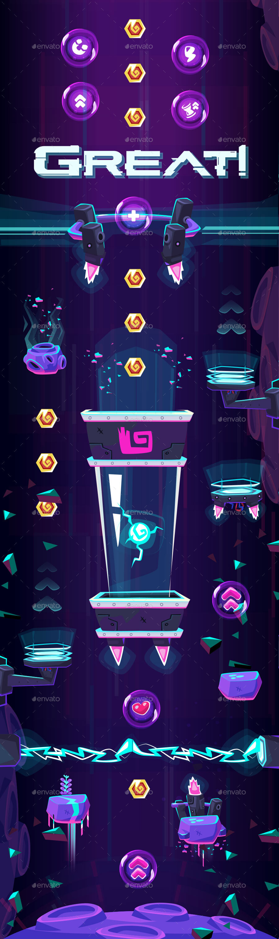 Space Assets, Game Assets | GraphicRiver