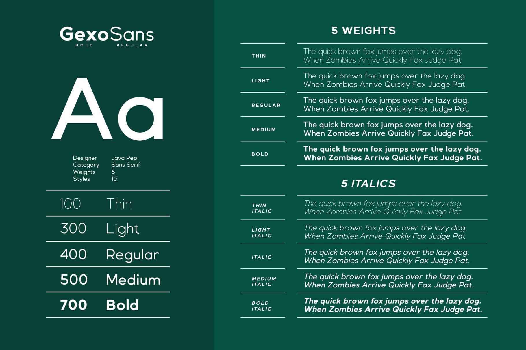Gexo Sans - Elegant Sans, Fonts | GraphicRiver
