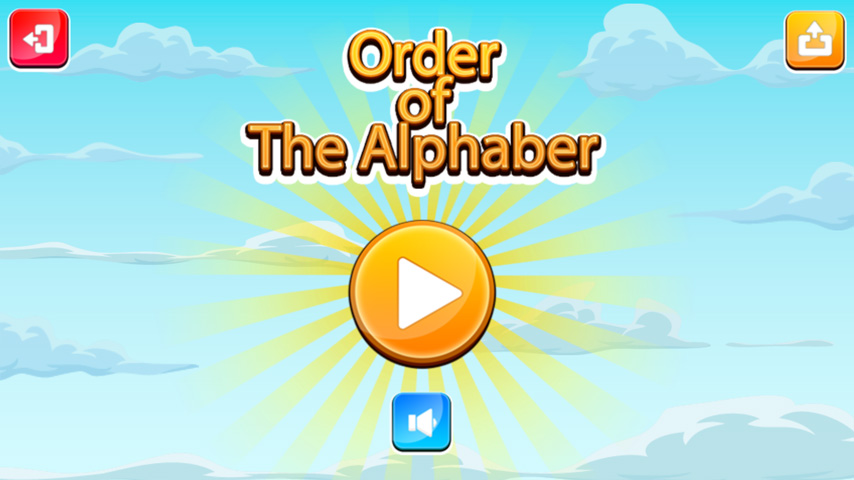 Order of The Alphabet Game (CAPX | HTML5 | Cordova) Mini Game by Pro_Gaming