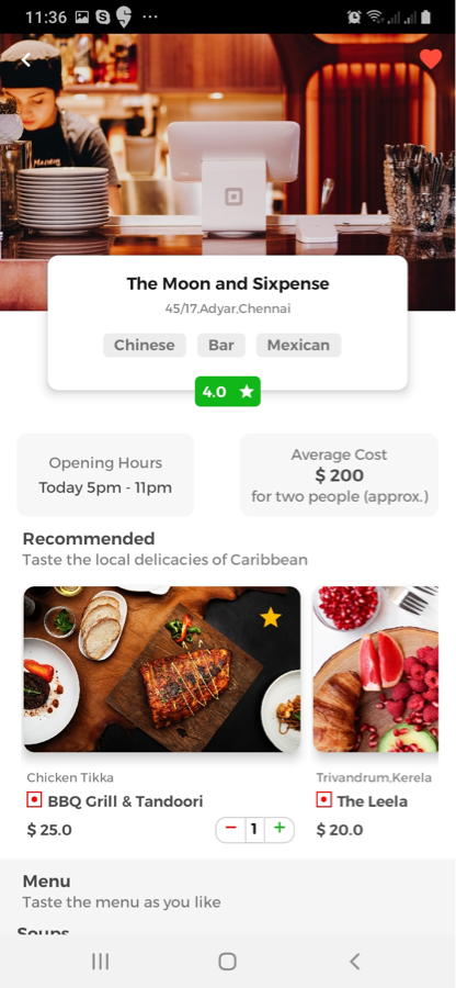 Foodiee React Native Restaurant Theme/Templates by reactnativeapp4u