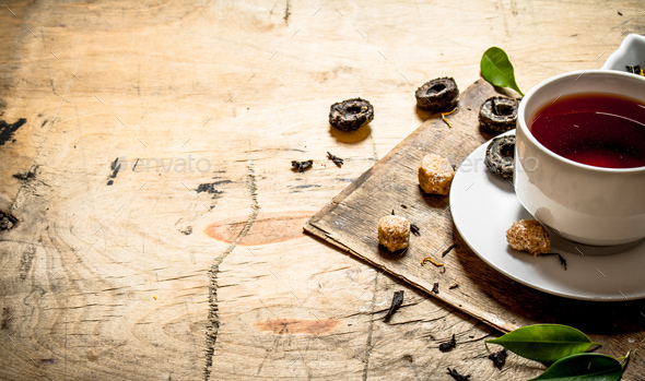 Strong flavored tea with cane sugar. Stock Photo by Artem_ka | PhotoDune