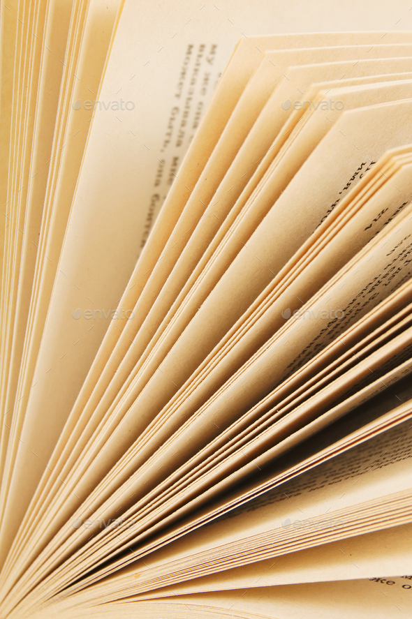 Pages from the book. close up. Stock Photo by Artem_ka | PhotoDune
