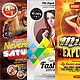 Fancy Party Flyers Bundle, Print Templates | GraphicRiver