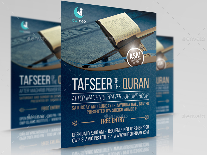 Islamic Advertising Bundle Vol.2, Print Templates | GraphicRiver