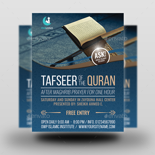 Islamic Advertising Bundle Vol.2, Print Templates | GraphicRiver