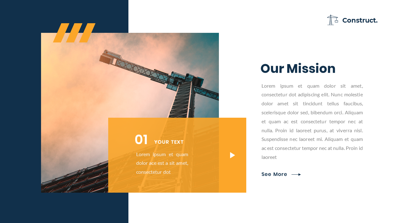 Construct – Construction & Building PowerPoint Template, Presentation ...