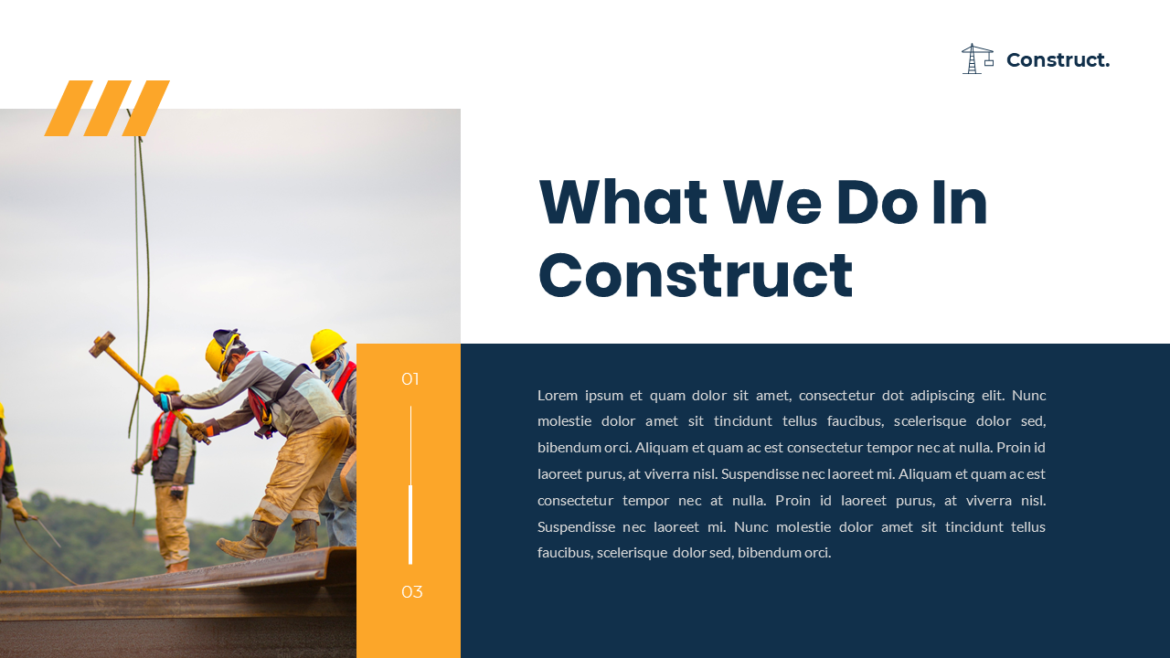 Construct – Construction & Building Google Slides Template ...